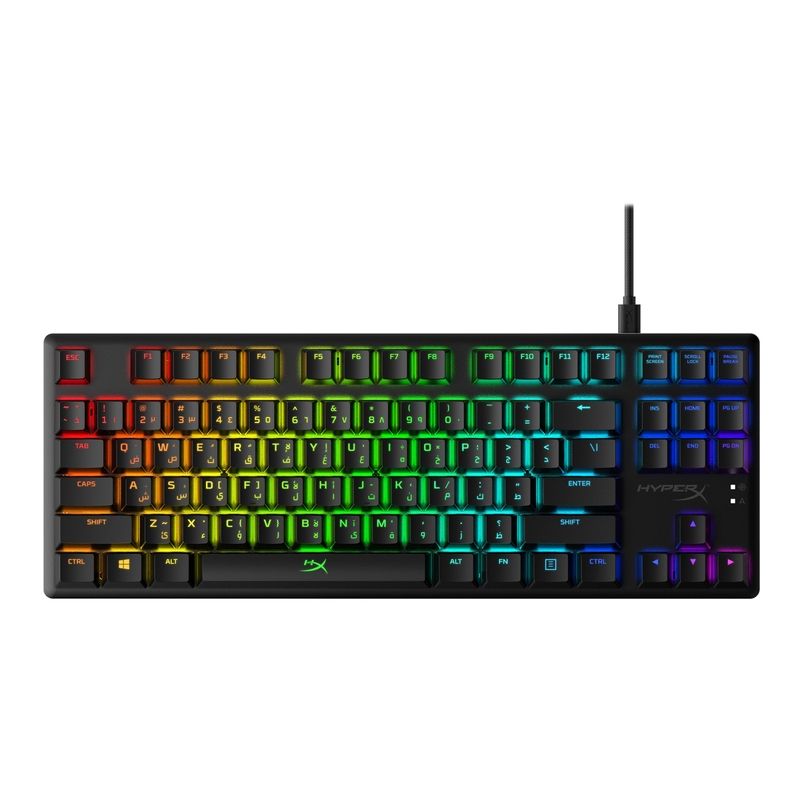 Hyperx alloy origins core tenkeyless mechanical gaming keyboard (arabic ...