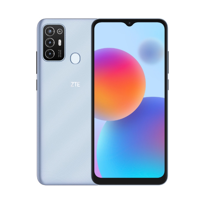 Zte blade a52 phone, 6. 52inch, 64gb, 3gb ram - crystal blue price in ...