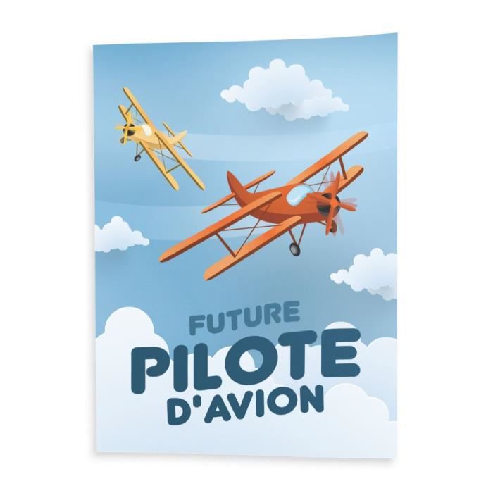 Poster future aircraft pilot dream job sky 91cm x 128cm price in Kuwait ...