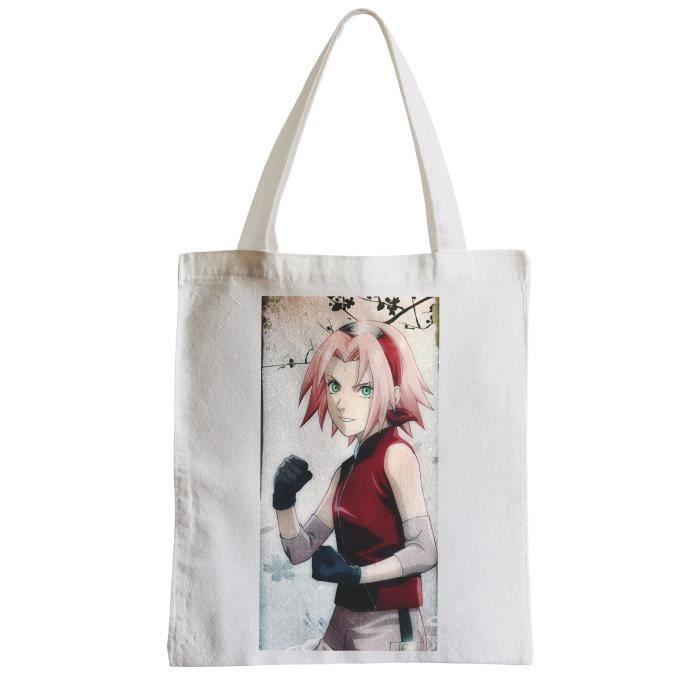 Large shopping bag beach student sakura haruno ninja manga naruto price ...