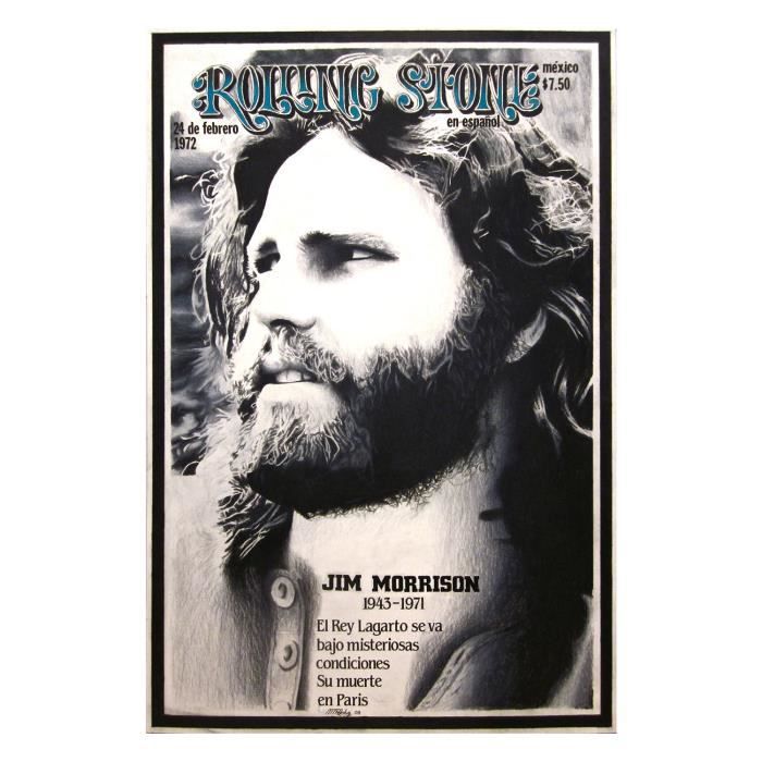 Jim Morrison Poster Rolling Stone