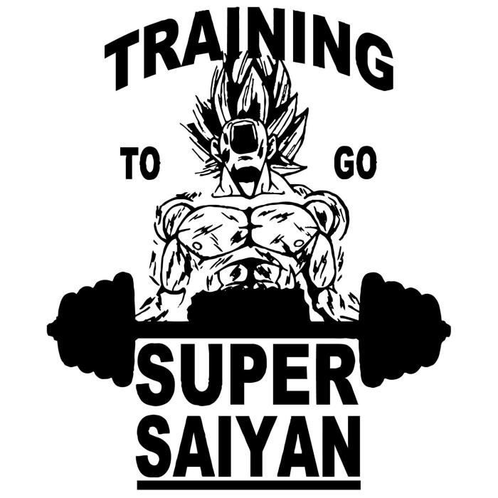 Poster poster training to go super sayan dragon ball z dbz(30x36cmb ...