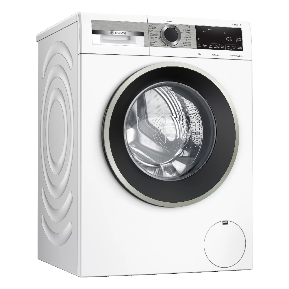 Bosch series 4, front loader, 10 kg, 1200 rpm, washing machine ...