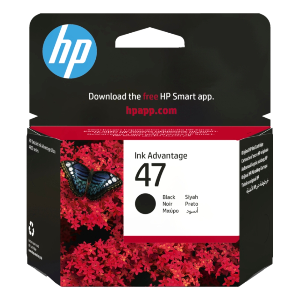 hp 47 black original cartridge Price in Kuwait | kanbkam