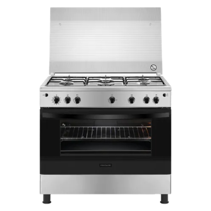 Frigidaire 90cm 5-burner gas cooking - stainless steel (fngb90jgyp ...
