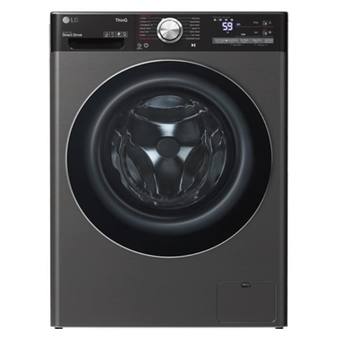 Lg 12kg front load wifi washing machine (wfv1214bst1) - black price in ...