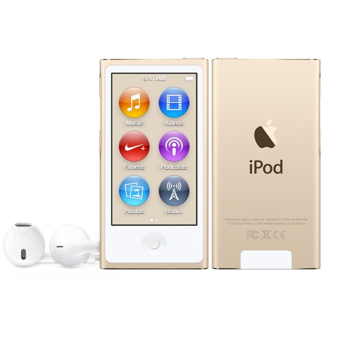 Apple iPod Nano 7th Gen 16GB - Gold (MKMX2LL/A) | Xcite Alghanim ...