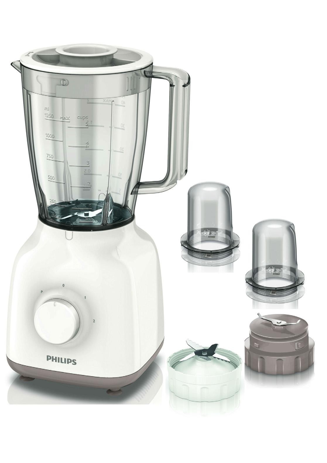 Philips Daily Collection Blender with Mill and Chopper 1.5 Litre 400 ...