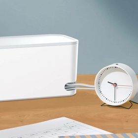 Blupebble Power Box Cable Management BP-CMBOX5P-WH| Xcite