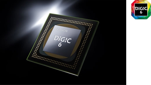 20.3MP CMOS Sensor and DIGIC 6 Image Processor