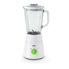 Braun PowerBlend Blender with Chopper JB0115WH White| Xcite