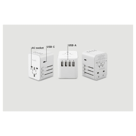 Moshi World Travel Adapter with USB-C Port | Xcite Kuwait