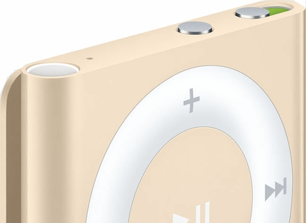 Apple iPod Shuffle 2GB 4th Gen - Gold MKM92LL/A Price in Kuwait - Xcite