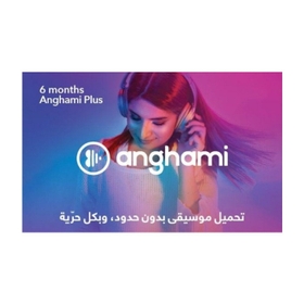 Anghami Plus 30$ 6 Months Subscription