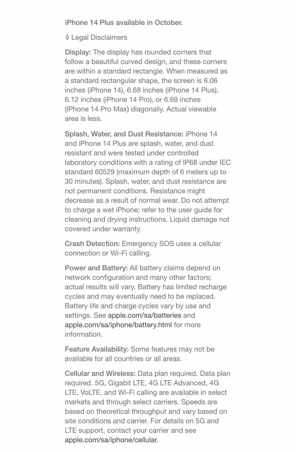 Pre-Order Apple iPhone 14 5G 128GB - Black Price in Kuwait - Xcite